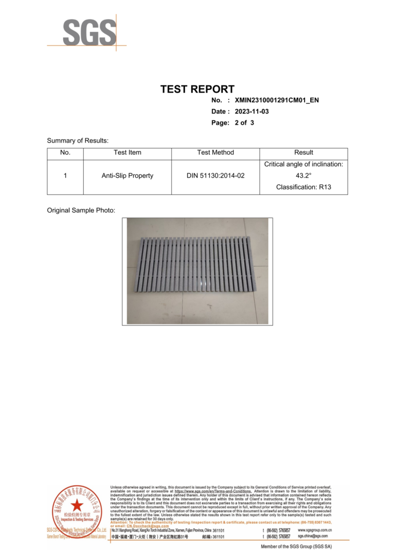 Certificates – Huzhou Gude Materials Co., Ltd